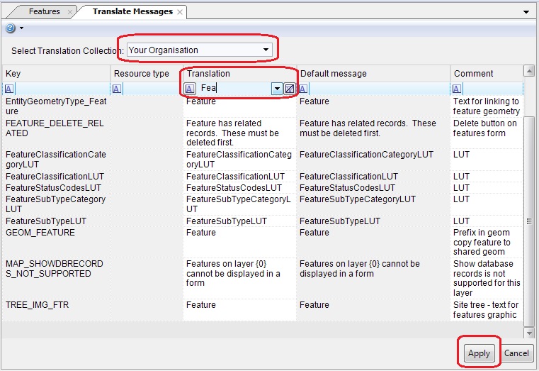 Translating System Messages - CMSi Documentation